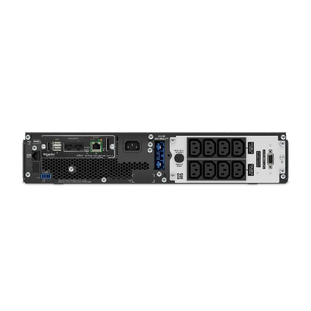 APC Smart-UPS On-Line, 1500VA, RM 2U, NIC | SRT1500UXI-NCLI – Network Warehouse