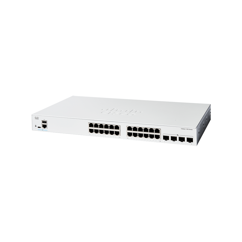 Cisco Catalyst 1300 24-Port Gigabit Switch | C1300-24T-4X – Network ...