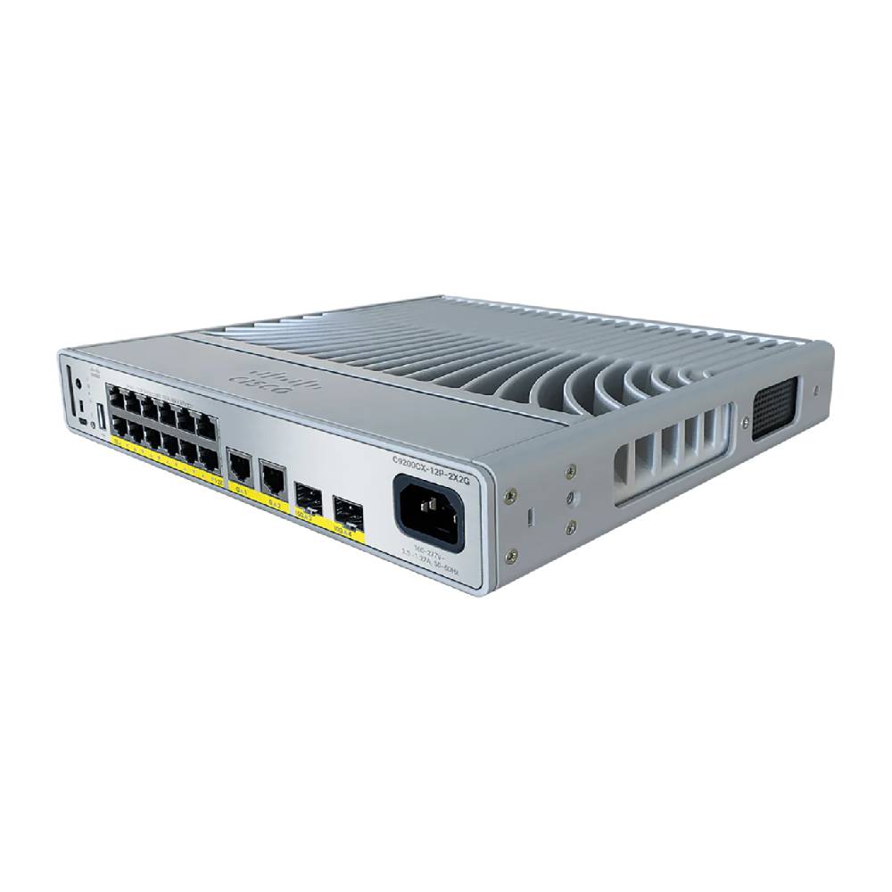 Cisco Catalyst 9200CX 12-Port Gigabit PoE+ Switch | C9200CX-12P-2X2G-A ...