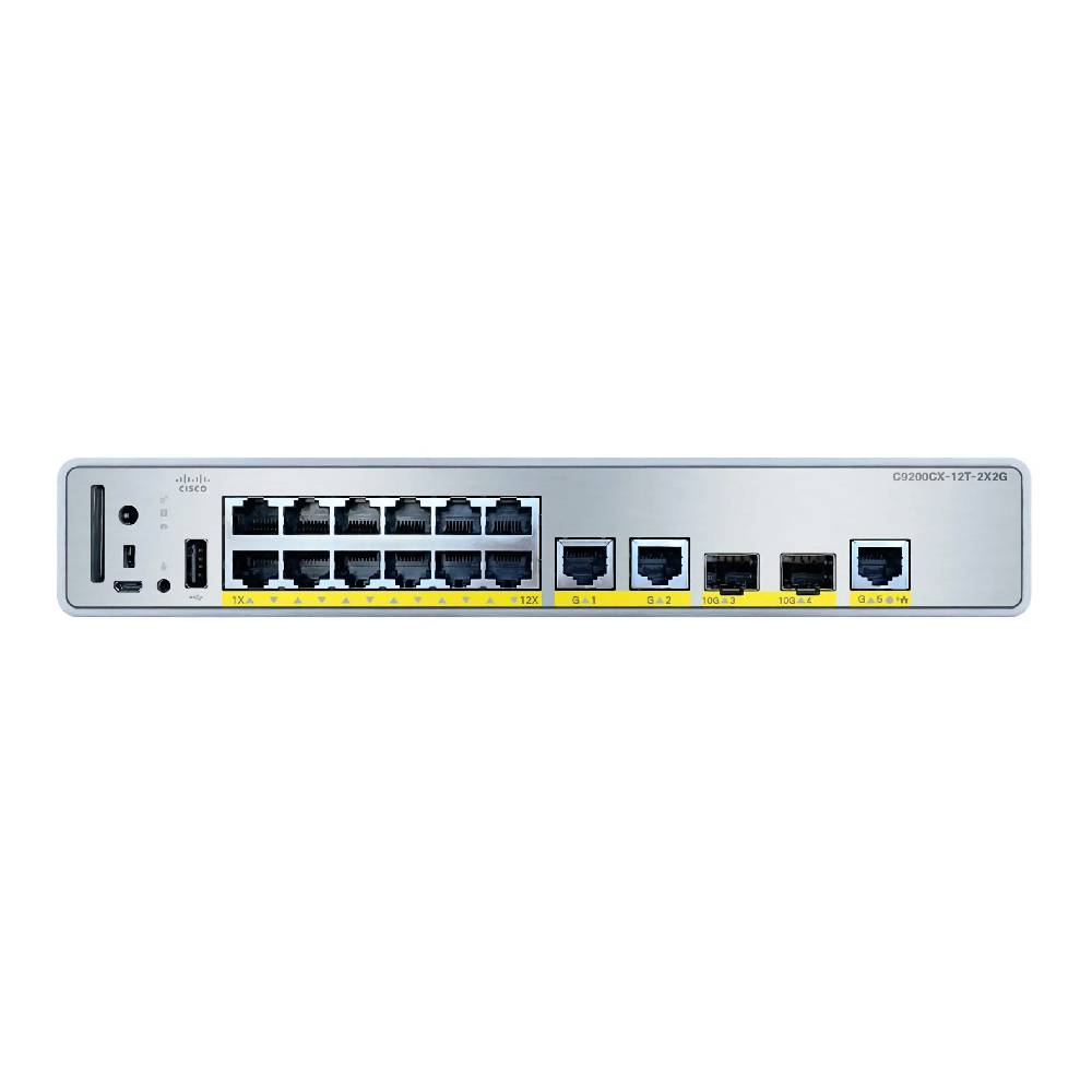 Cisco Catalyst 9200CX 12-Port Gigabit Switch | C9200CX-12T-2X2G-E ...