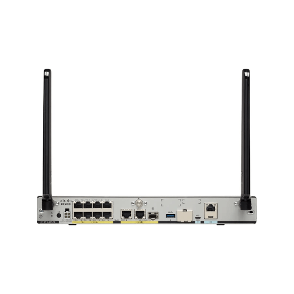 Cisco ISR 1100X 8P Dual GE SFP Router Pluggable SMS/GPS w 8G Memory ...