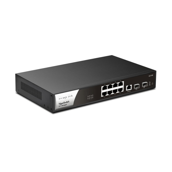 VSG2100-K | DrayTek VigorSwitch 8 Port Gigabit Switch – Network Warehouse