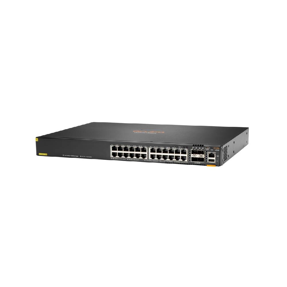 HPE Aruba CX 6200F 24G 4SFP+ Switch | JL724B – Network Warehouse