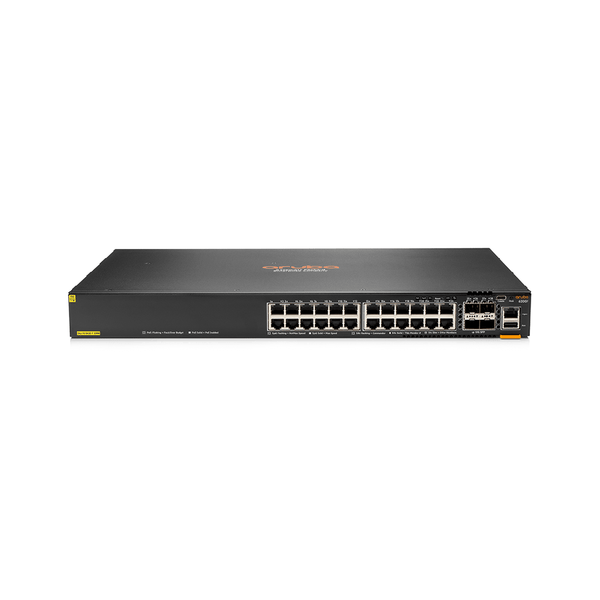HPE Aruba CX 6200F 24G Class4 PoE 4SFP+ 370W Switch | JL725A - Network ...