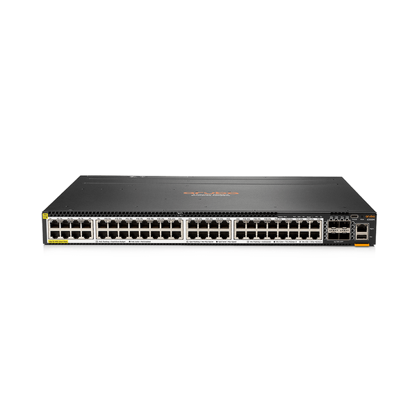 HPE Aruba CX 6300M 48- port HPE Smart Rate 1/2.5/5GbE Class 6 PoE ...
