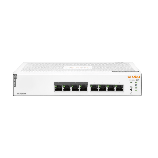 HPE Aruba Instant On 1830 8G 4p Class4 PoE 65W Switch | JL811A ...