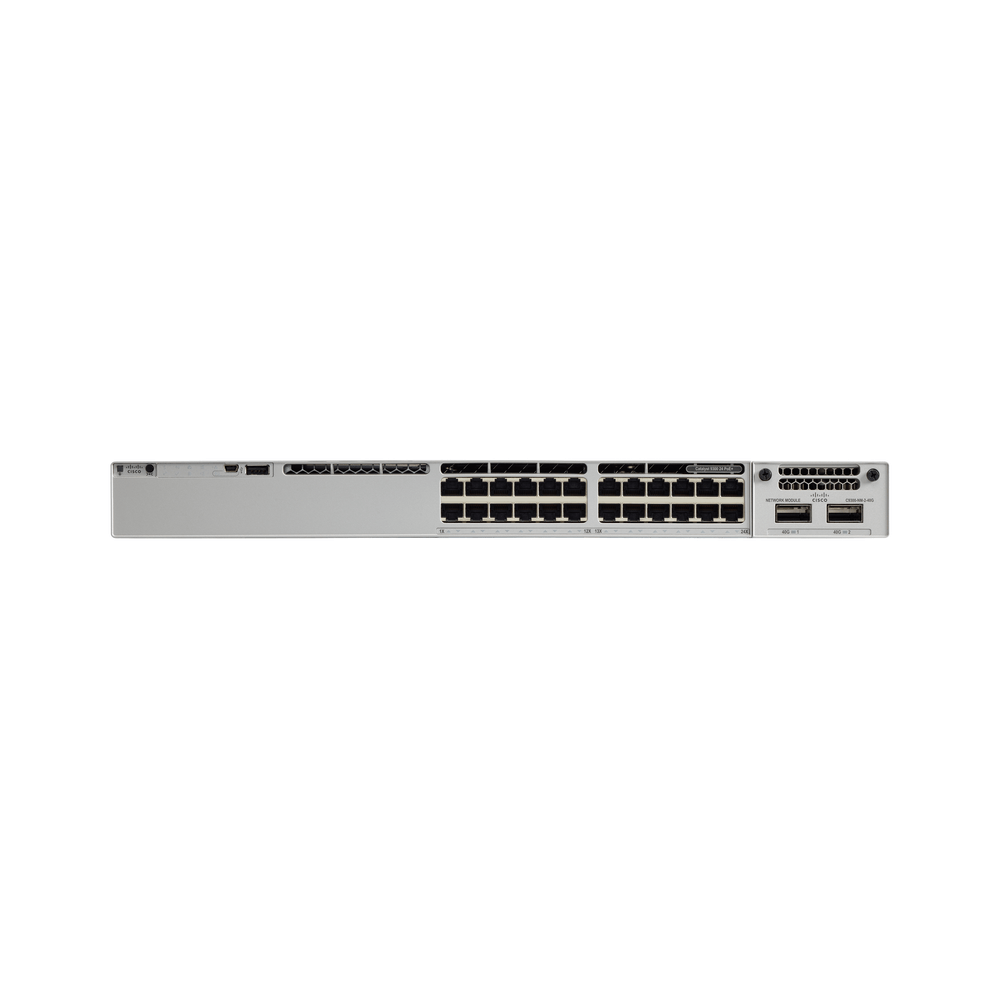 Meraki Catalyst C9300 24-Port Gigabit PoE+ Switch | C9300-24P-M – Network Warehouse
