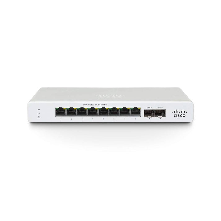 MS130-8P-HW | Meraki 8-Port Gigabit PoE+ Switch – Network Warehouse