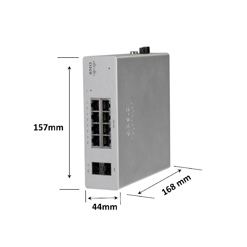 MS130R-8P-HW | Meraki 8-Port PoE+ Ruggedized Switch – Network Warehouse