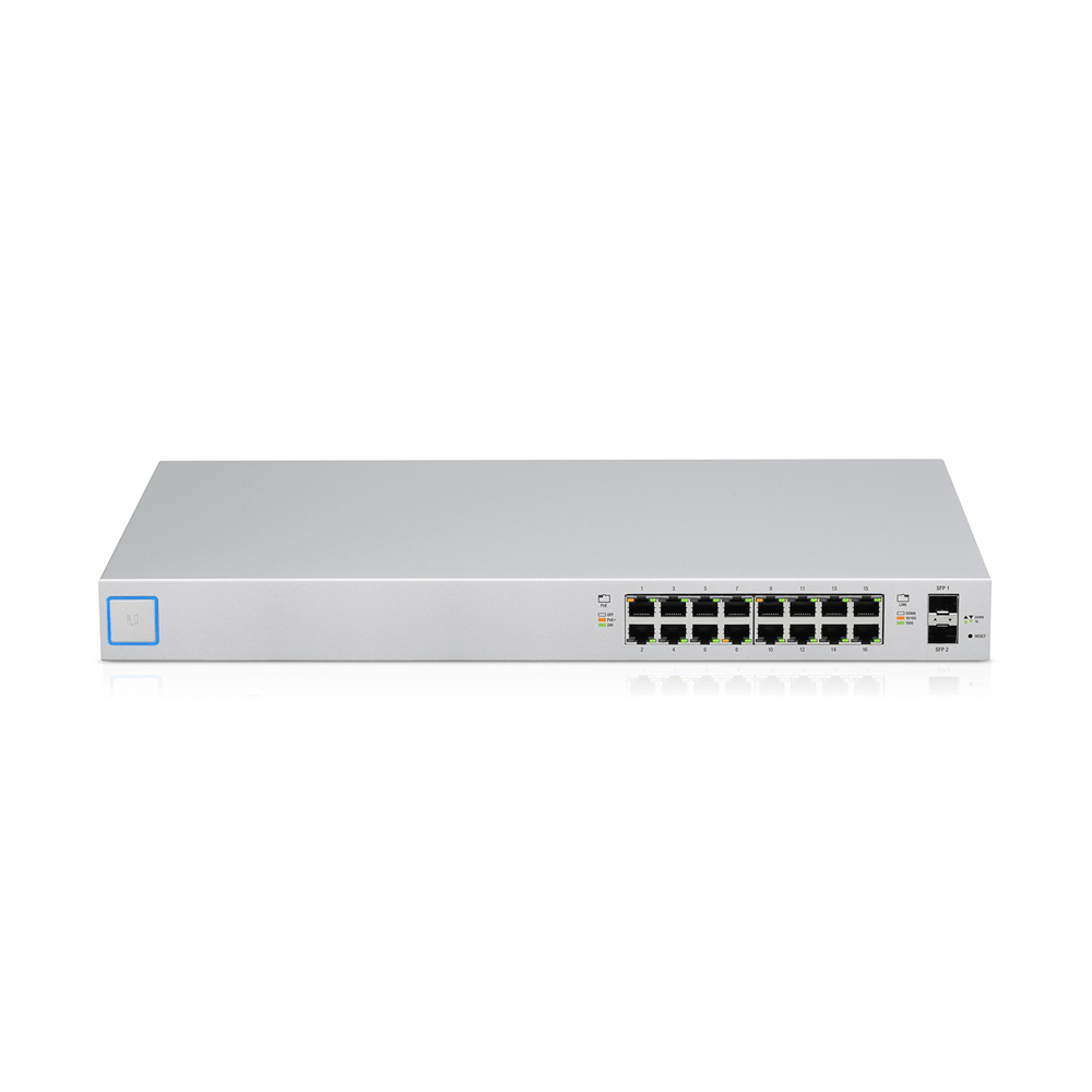 Ubiquiti UniFi 16-Port PoE Switch | USW-16-POE – Network Warehouse