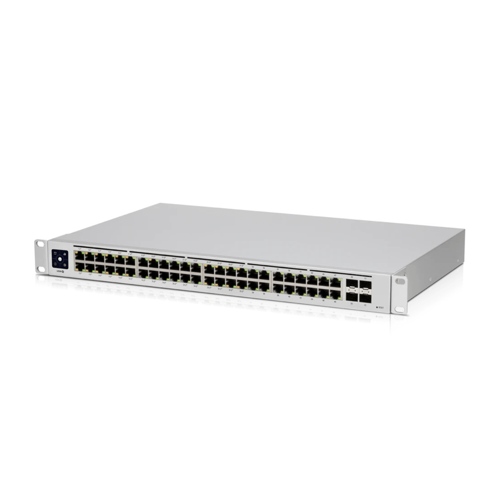 Ubiquiti UniFi 48-Port 1G PoE+ Switch | USW-48-POE – Network Warehouse